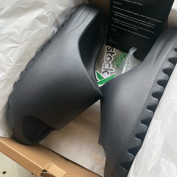 Yeezy | Shoes | Yeezy Black Slide Sandals | Poshmark